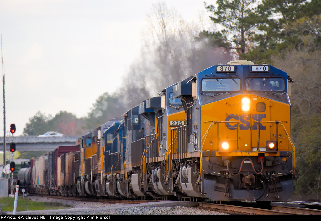 CSX 870 + 7